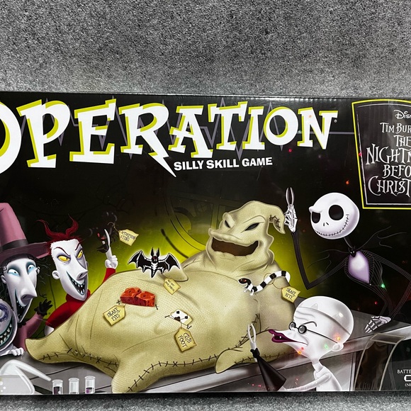 Disney | Games | Disney Operation Game Nightmare Before Christmas ...
